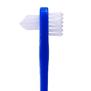 Ocircle Denture Cleaning Brush hygienic Denture Cleaner Set, T-Shaped Denture Special Toothbrush Tool, Small Hard Toothbrush, for Denture Care(Pack of 3)