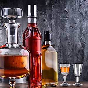 24-Pack Small Mini Shot Glasses 10 ml 0.35oz, Mini Wine Glass Shooters Small Fancy Shot Glasses Super Cute & Elegant