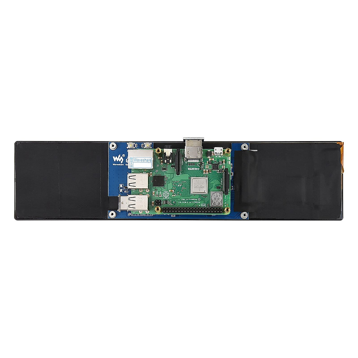 waveshare TOP1 11.9inch Capacitive Touch Screen LCD 320×1480 Pixels HDMI IPS Display Panel Computer Monitor Supports Raspberry Pi/Jetson Nano/Windows 11/10