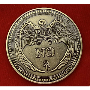 Yes No Challenge Coin Decision Maker Commemorative Coins Collection