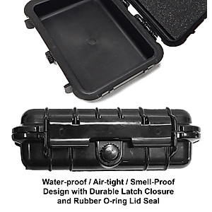 CASEMATIX Waterproof Case Compatible with Flir One Pro Thermal Imager and Accessories in a Rugged, Impact Resistant Waterproof Shell, Includes Case Only