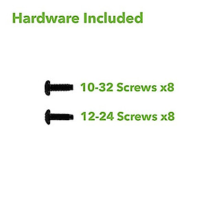 NavePoint Cantilever Server Shelf Rack Mount 19 Inch 2U Black 2 Piece Set Center Weighted