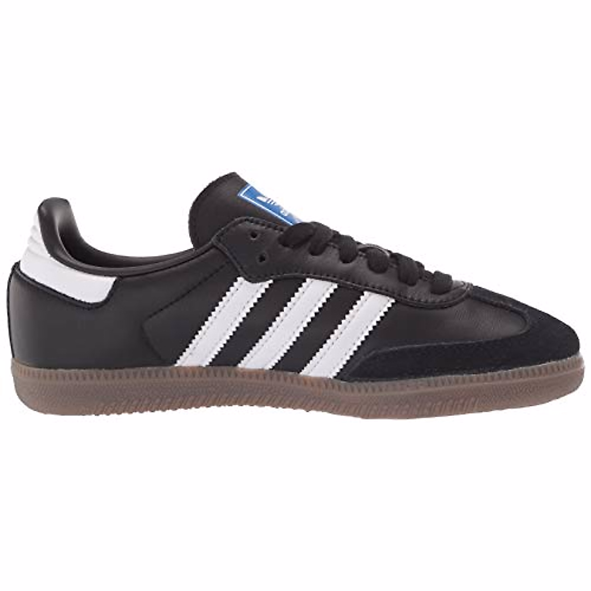 adidas Originals Men's Samba OG Sneaker Black/White/Gum 5.5