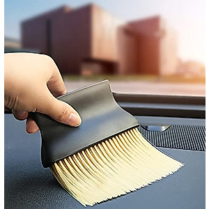 Auto Interior Dust Brush, Car Cleaning Brushes Duster, Soft Bristles Detailing Brush Dusting Tool for Automotive Dashboard Interior, Exterior, Skylight, Leather