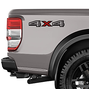 4x4 Decals Stickers for F150 (2015-2020) and F250 F350 (2017-2020) Set of 2 (4x4 Original)