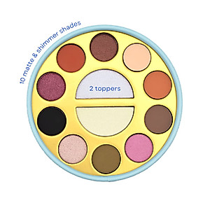 SEPHORA Collection Wishing You 12 Pan Eyeshadow Palette - Easy-to-wear Pigmented Shades, Powder