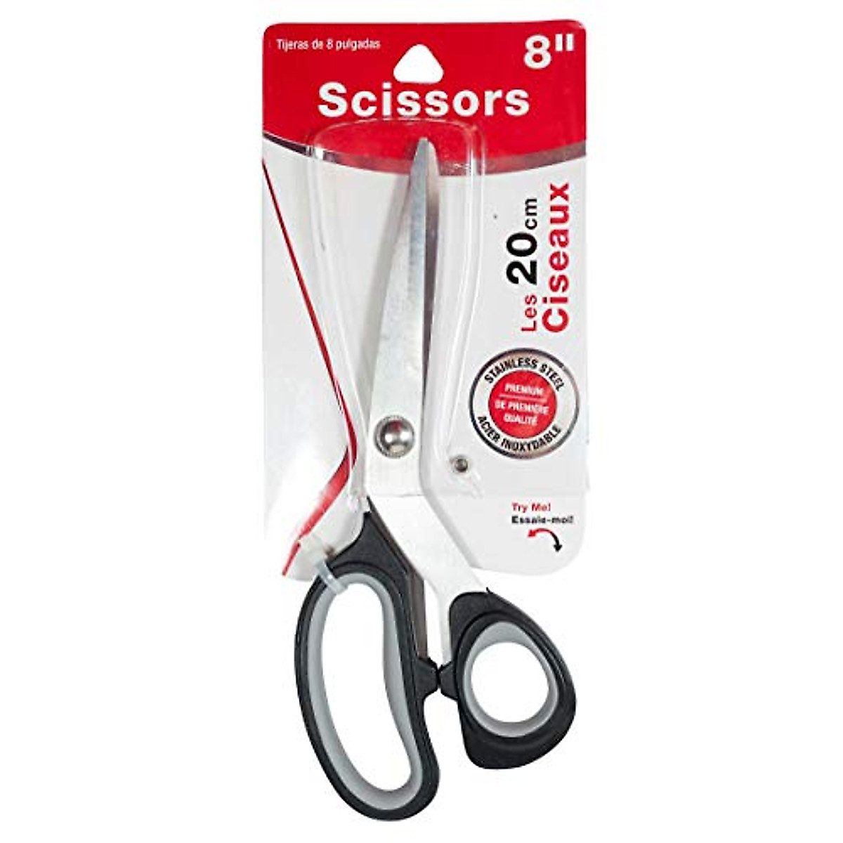 Jacent Premium Heavy Duty Stainless Steel Scissors - 8 Inch, 1 Pack