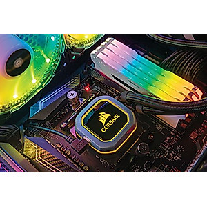 Corsair Vengeance RGB Pro DDR4 3600MHz C18 LED Desktop Memory - White 32GB (4x8GB) (Pack of 4)