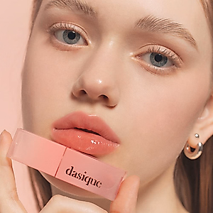 dasique Juicy Dewy Tint (01 Mood Mango) 0.12 oz | Light Application with moisture | Long-wearing Glossy Lip Stain, Non-sticky | Vegan, Cruelty-free | K-beauty