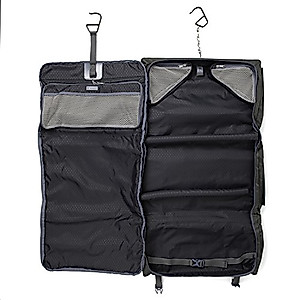 Travelpro Platinum Elite Tri-Fold Carry-On Garment Bag, Men and Women, Vintage Grey, 20-Inch