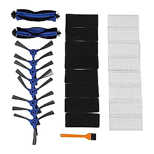 DErron Accessories Kit Compatible with Eufy Robovac 11S, Robovac 30, Robovac 30C, Robovac 15C, Accessory Robotic Vacuum 8X Cleaner Fi