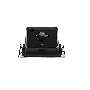 iRobot Braava 380t Advanced Robot Mop- Wet Mopping and Dry Sweeping Cleaning Modes, Large Spaces , Black