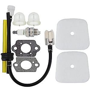 Hipa C1U-K54A Carburetor with Repower Kit for 2-Cycle Mantis Tiller/Cultivator 7222 7222E 7222M 7225 7230 7234 7240 7920 7924 Echo TC-210 HC-1500