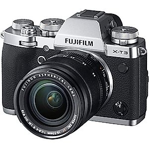 Fujifilm X-T3 Mirrorless Digital Camera w/XF18-55mm Lens Kit - Silver