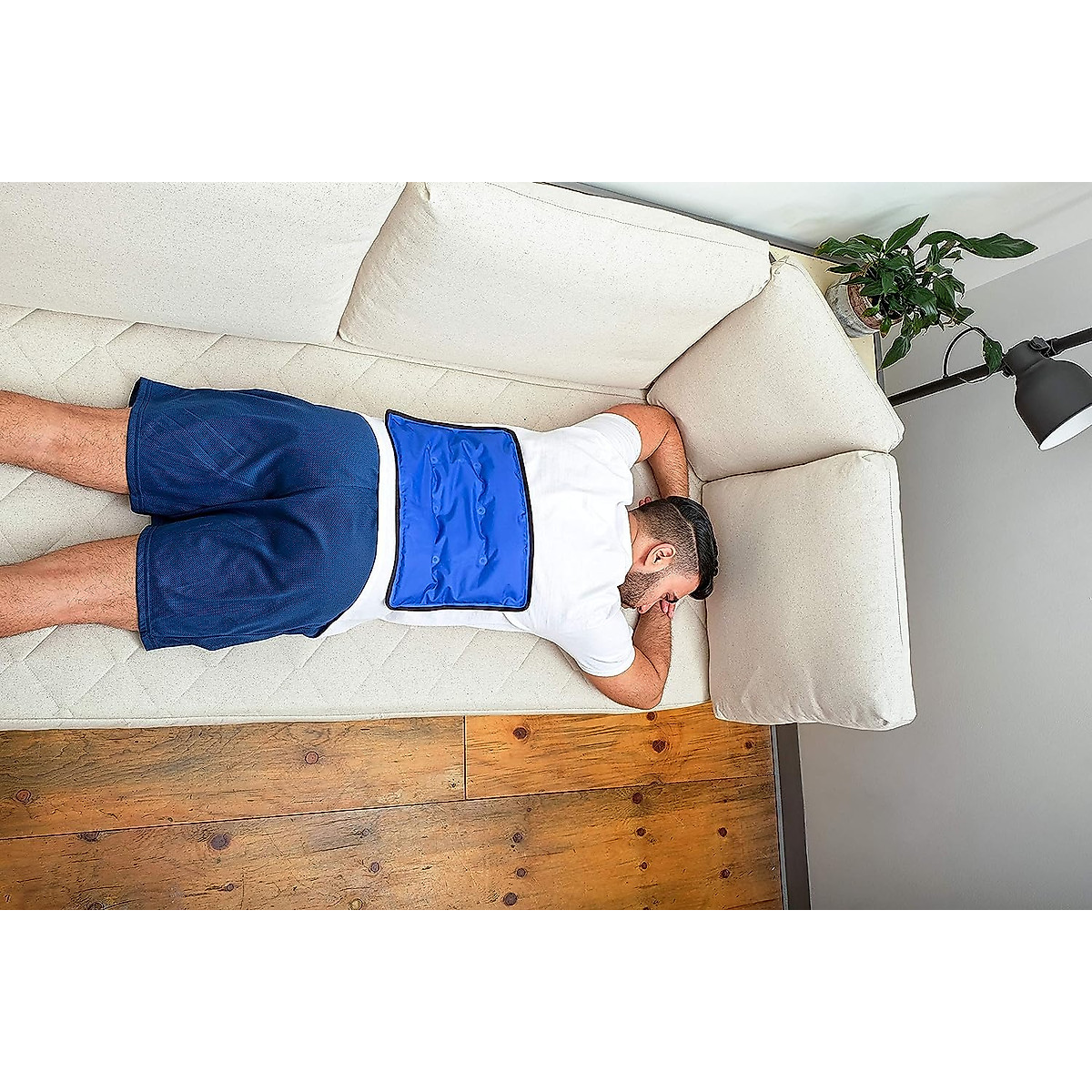 Cool Coolers Flexible Gel Ice Pack, Standard Large 11" x 14.5”, Reusable Cold Compress for Sore Muscles, Bruising, and Swelling, 1 Pack