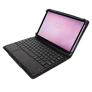 Acogedor 2 in 1 Tablet with Keyboard, 10inch Android Tablet Support 4G LTE Cellular, MT6755 8 Core CPU, 2.4G 5G WiFi Tablet PC, 8+256GB, Bluetooth, 8MP+16MP (US Plug)