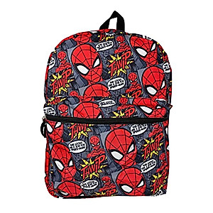 Spiderman 16 inches Allover Print Large Backpack- VERP