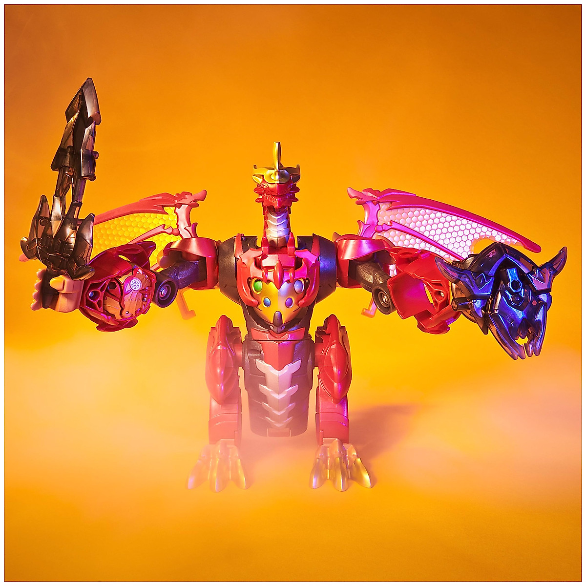 Bakugan, Dragonoid Infinity Transforming Action Figure with Exclusive Fused Ultra and 10 Baku-Gear Accessories, Boys Toy Aged 6 and Up