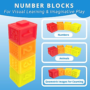 Montessori Toys for Baby, Bath Toys for Toddler, Baby Ball Toy, Teething Toys, Soft Blocks for Baby, Sensory Toys, Autism Sensory Toys, Learning Resources Toys, Number Toys, Animals, Shapes