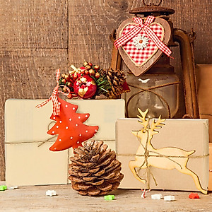 300 Sheets Kraft Tissue Paper for Packaging, 14 x 20 Inches Gift Wrapping Bulk Tissue Paper Decorative for Irish Easter Baby Shower Graduation Weddings Birthday DIY Project (Brown Series)