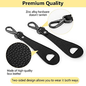 BAREFOOT CARIBOU Hat Clip for Travel, Mouse Ear Holder for Backpack, Bag and Purse, Hands-Free Clip-on Holder Strap for Baseball, Snapback, Ponytail Caps and Mouse Ears(Black)