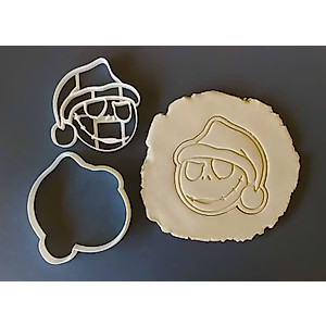 Jack Skellington Cookie Cutter, Christmas Cookie Cutter, Nightmare Before Christmas Cookie Cutter, Halloween Cookie Cutter, Fondant Cutter (3 inch)