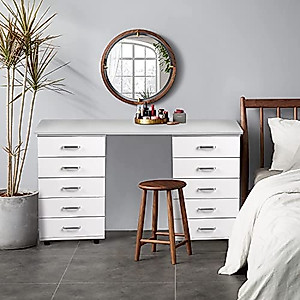 TUSY 5-Drawer Office Storage File Cabinet, Storage Organization for Home, Office, Closet, Bedroom