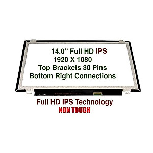 14.0" Screen Replacement for Lenovo Fur 04X5883 60Hz LCD Display Panel 30Pins FHD 1920(RGB)*1080 Non-Touch
