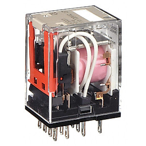 Omron Industrial Automation Relay, 4Pdt, 250Vac, 30Vdc, 5A - MY4 AC110/120 (S)