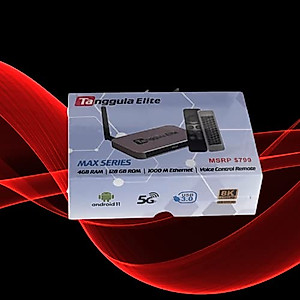 Elite Max Series 4Gb 128GB Android 11 IP TV Box New Technology