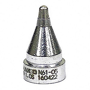 Hakko N6105 N61-05 DeSoldering Nozzle, Silver, 1.0mm