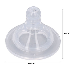 Food Nipples, Wide Mouth 10pcs Reduces Colic Babysafe Nipples to Replace