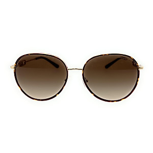 Michael Kors MK1128J Empire Aviator Light Gold Tortoise/Brown Gradient One Size