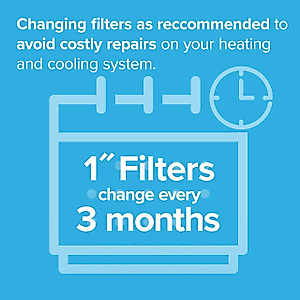 Filtrete 20x20x1 Air Filter, MPR 1000, MERV 11, Micro Allergen Defense 3-Month Pleated 1-Inch Air Filters, 2 Filters