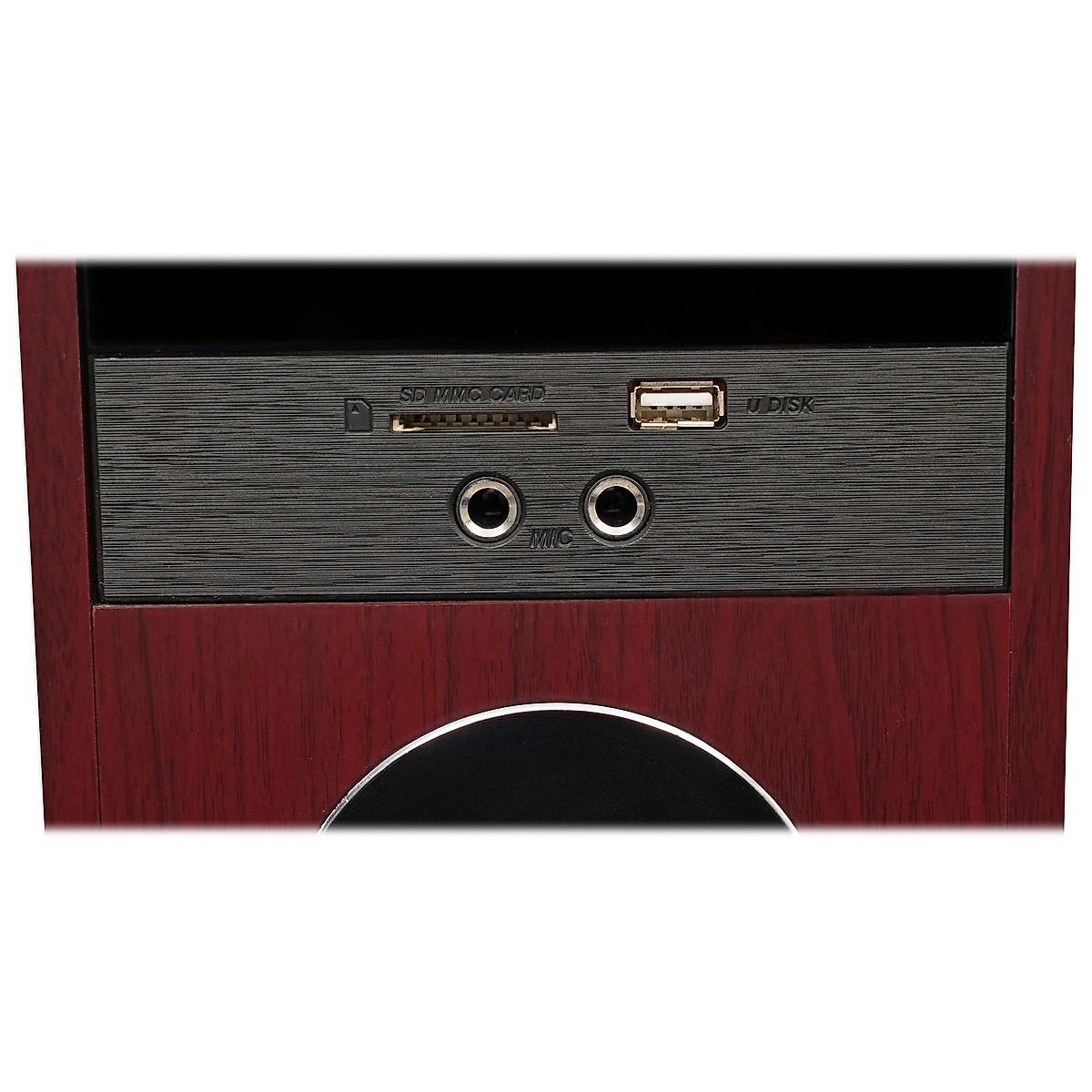 Rockville Bluetooth Home Theater/Karaoke Machine System w/(2) Subs+Wireless Mics