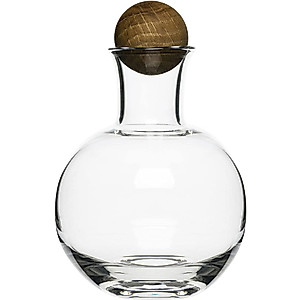 Sagaform Spice and Herb Nature Collection Storage Bottles, 4 1/8-Inch, Clear