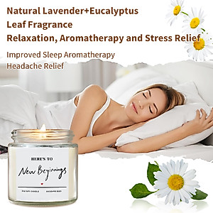 Going Away Gifts for Friends, Coworker Leaving Gifts, New Beginnings Gifts for Women, Farewell Gifts for Coworker - Lavender Scented Candle, New Job, Goodbye, Bracelet & Greeting Card Gifts Set