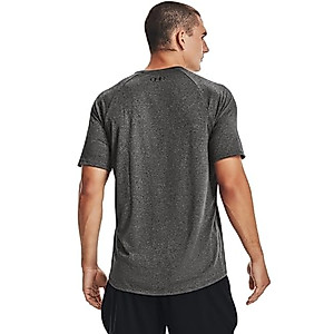Under Armour Men's Tech 2.0 Short-Sleeve T-Shirt , Carbon Heather (090)/Black, Medium