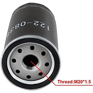 HUSWELL 140-3116 Air Filter 122-0836 Oil Filter for Cummins Onan 5500 7000 RV Generators HGJAA HGJAB HGJAC Engine