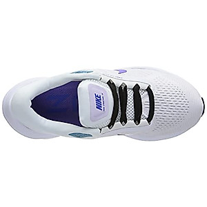 Nike Women's Zoom Structure 24 Trainers (White/Barely Grape/Cerulean/Psychic Purple, us_Footwear_Size_System, Adult, Women, Numeric, Medium, Numeric_9_Point_5)