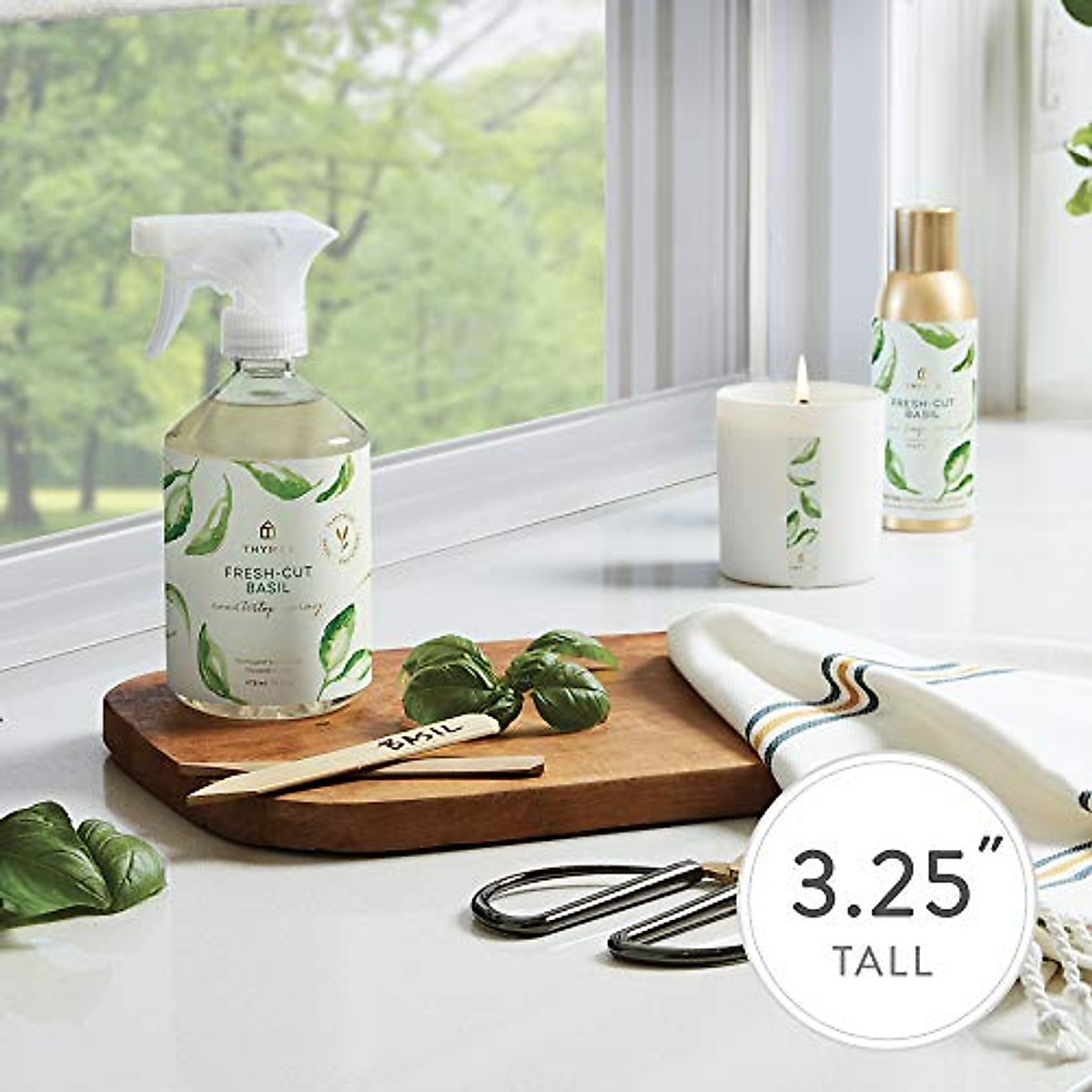 Fresh-Cut Basil Poured Candle