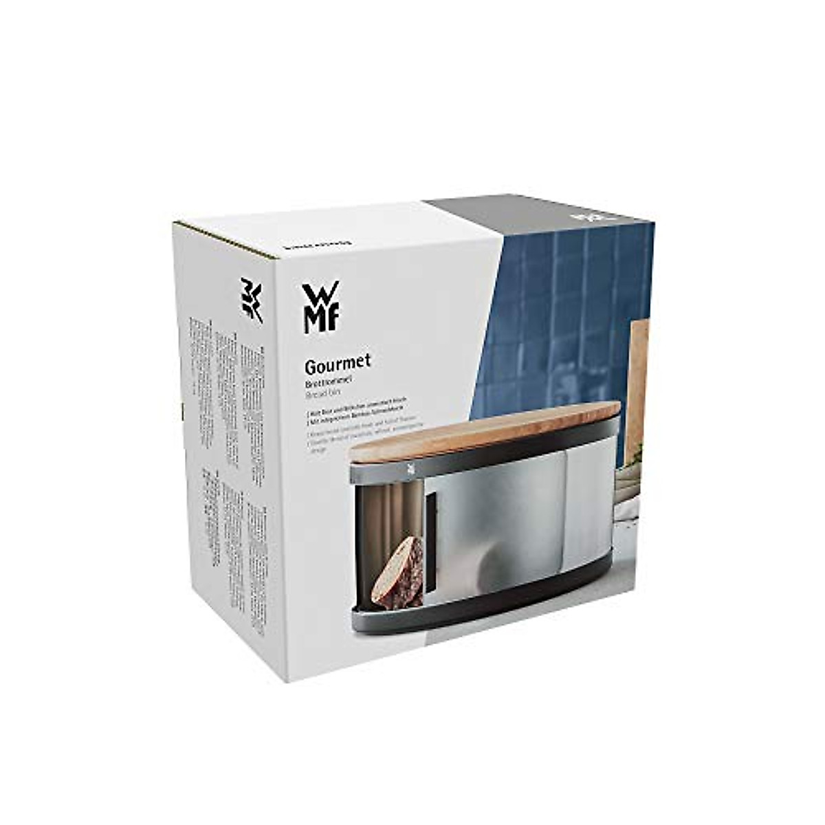 WMF 634456030 Bread Bin with Chopping Board