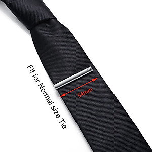 HONEY BEAR Rectangle Cufflinks Tie Clip Set Mens Business Wedding Gift Silver with Box