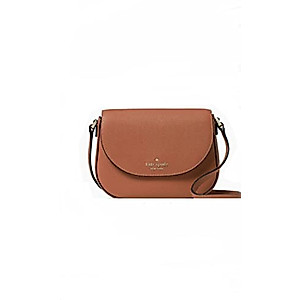 Kate Spade Leila Mini Flap Crossbody (Warm ginger)