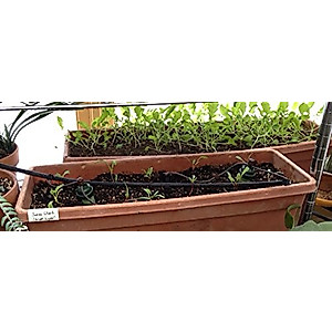 4 Pack - 10 Distributor Drippers with 3mm Tubing for Irrigation and Automatic Watering