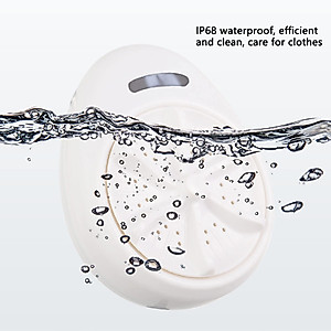 Portable Washing Machine,USB Powered Mini Turbo Washing Machine,Portable Washing Machine for Sink Dormitory Dorm Bucket Suitable for Travel,Business Trip,Home,Outdoor,Apartment(EU plug)
