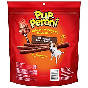Pup-Peroni Dog Treats, Original Beef Flavor, 22.5 Ounce, Made with Real Beef