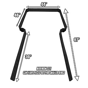 Ultimate Wrestling Ring Deluxe Playset with Barricade, Ring & Commentators Tables for Wrestling Action Figures