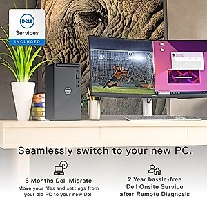 Dell Inspiron 3910 Desktop - Intel Core i7-12700 Processor, 16GB DDR4 RAM, 512GB SSD, Intel UHD 770 Graphics, Intel Wi-Fi 6, 2 Years On Site + 6 Months Migrate, Windows 11 Pro - Mist Blue