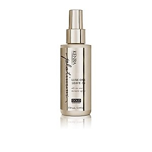 Kenra Platinum Luxe One Leave-In | All-In One Miracle Spray | Enriched with Precious Gold | Opulent Slip & Shine | Thermal/Heat Protection | Medium To Coarse Hair | 5 fl. Oz